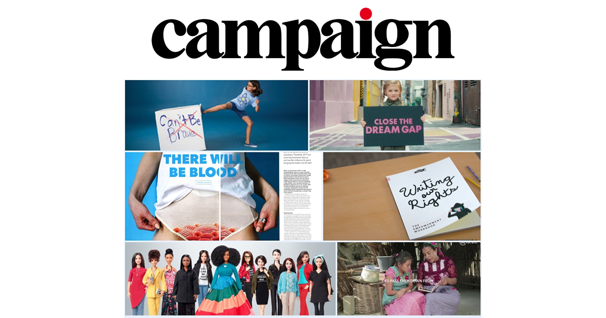 Breaking the cliches, smashing stereotypes, one campaign at a time ...